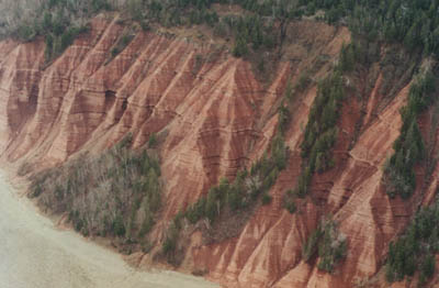 Blomidon, Cape Split and the Annapolis Valley from the Air - Nova ...